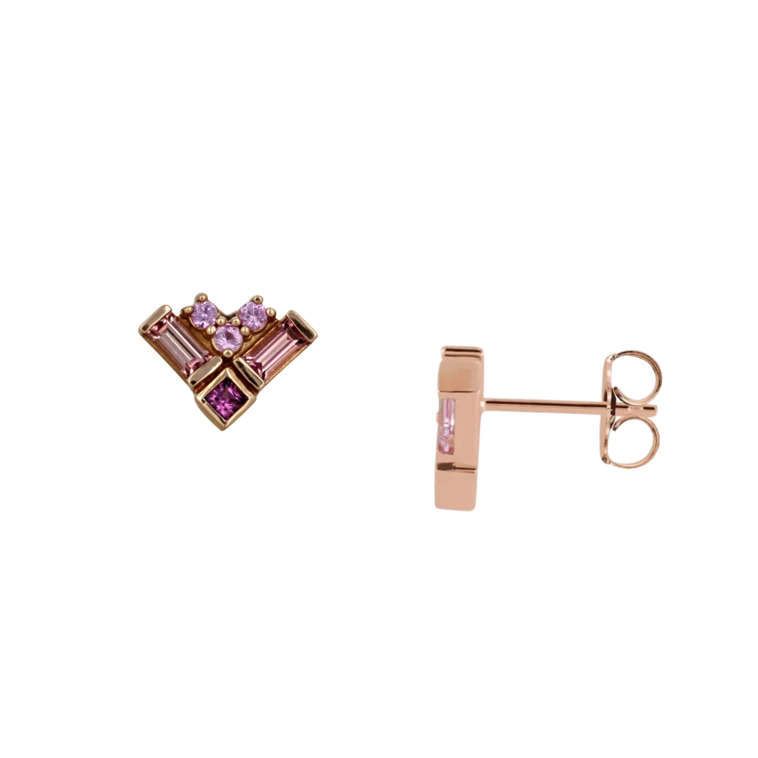 Sarah - 14k 6 Prong Solitaire Amethyst Ring — FireWorks Gallery