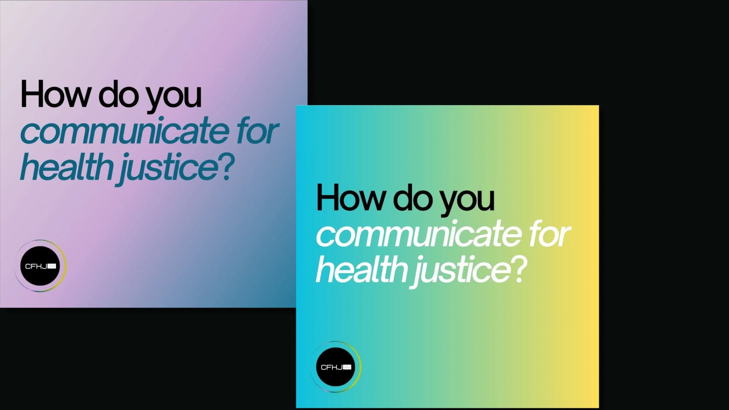 Digital Advocacy — Communicate For Health Justice (CFHJ)