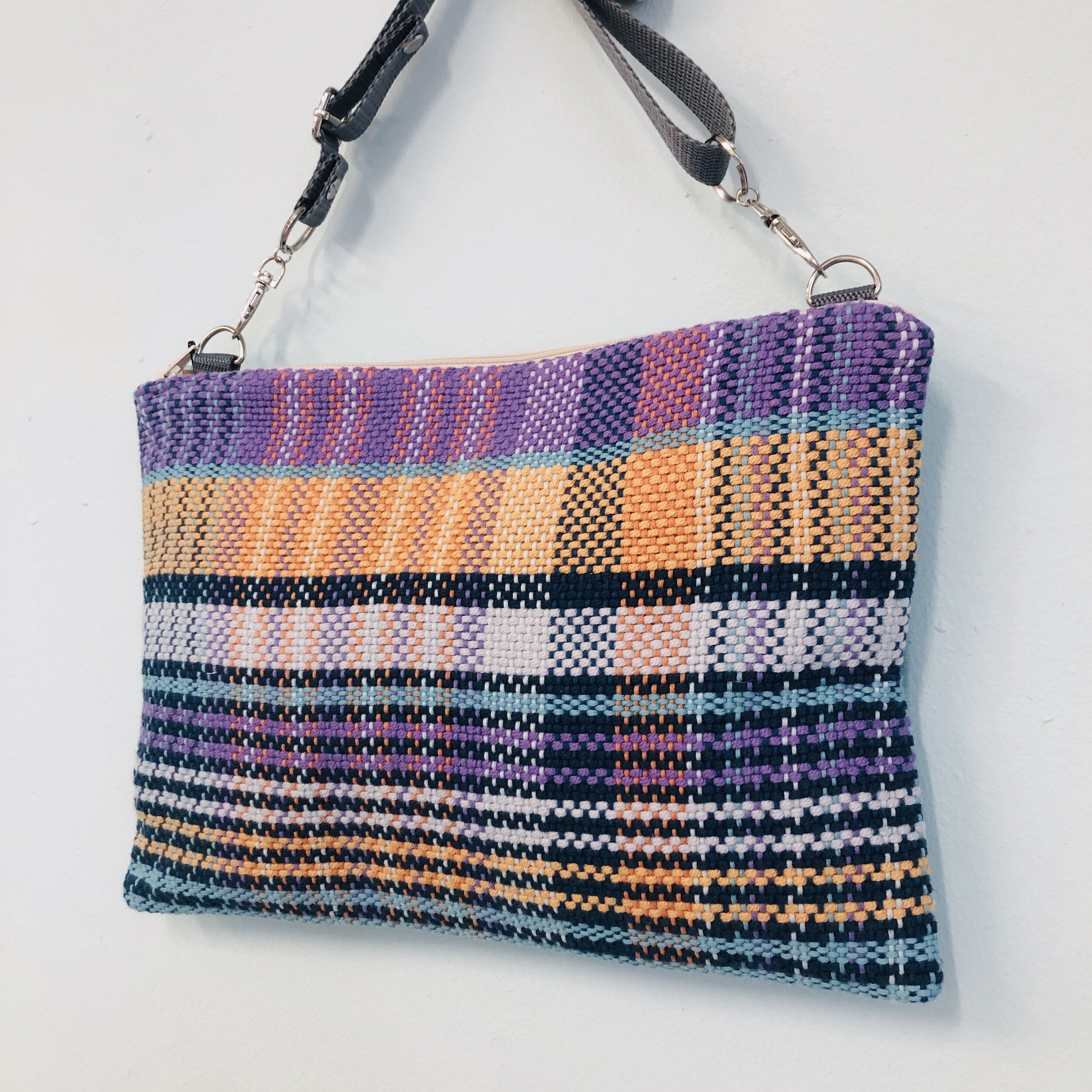 Handwoven fabric made on traditional looms