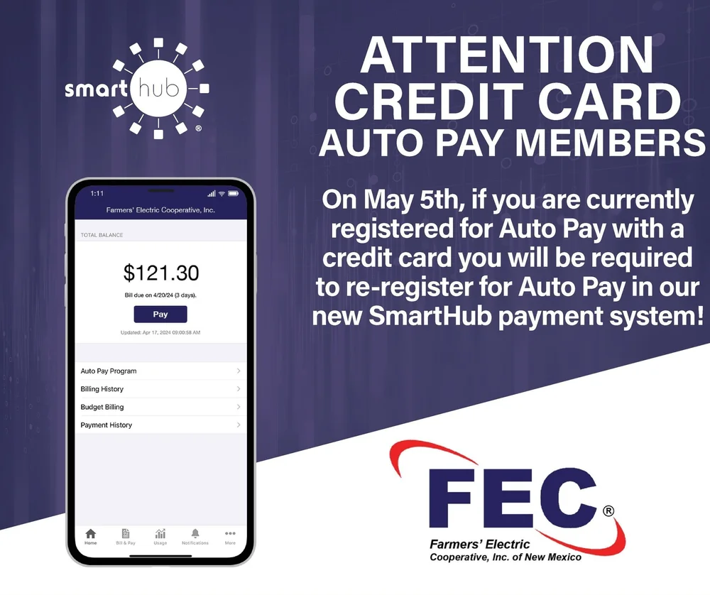 Smarthub — Farmers' Electric Cooperative, Inc. of New Mexico