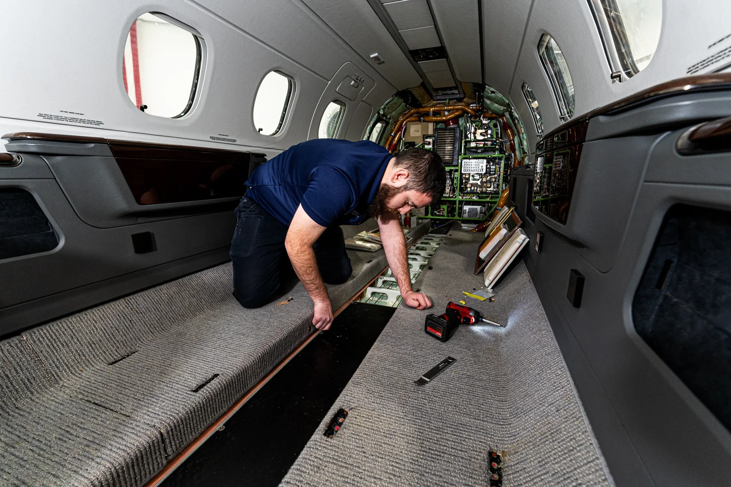 Phenom Jet Maintenance at Synergy Flight Center