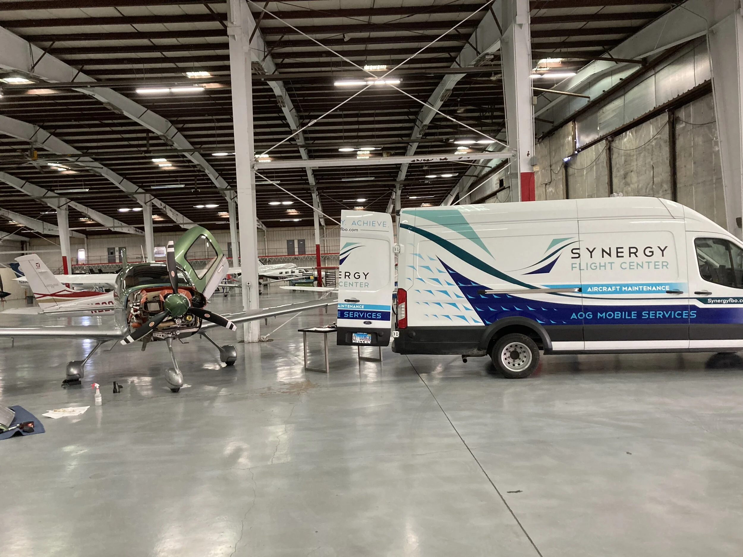 Aircraft Maintenance at Synergy Flight Center