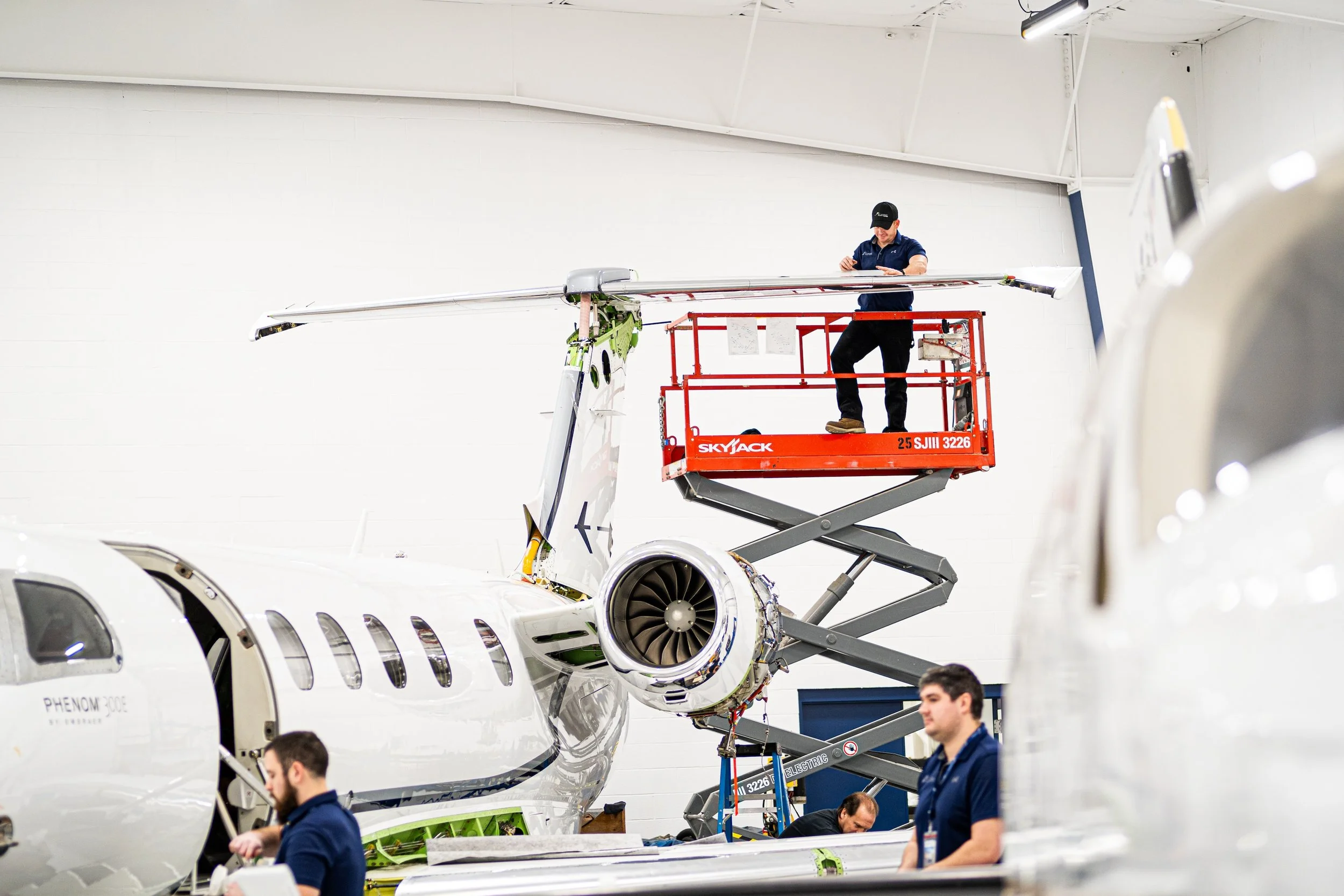 Phenom Jet Maintenance at Synergy Flight Center