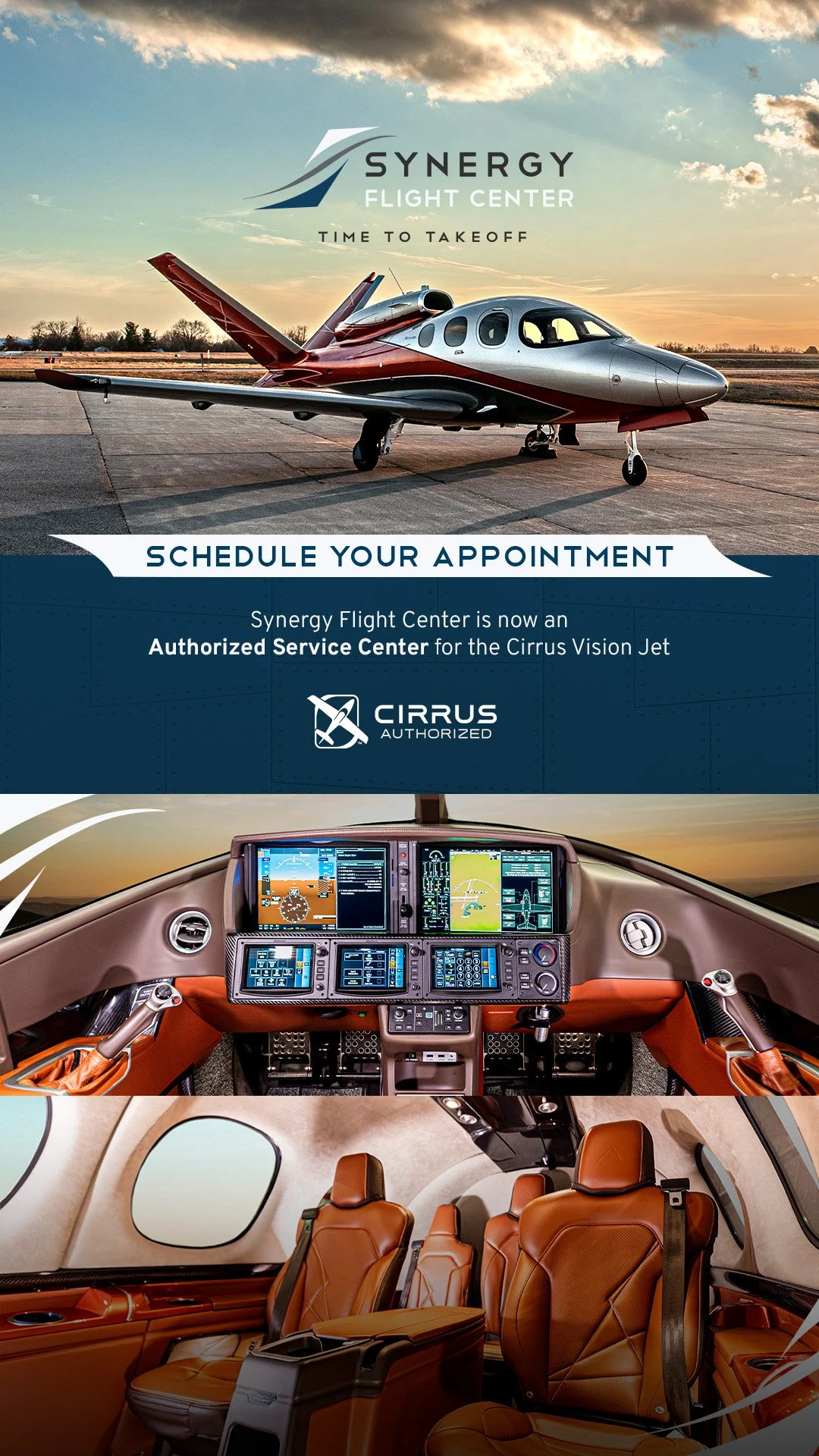 Maintenance Reservation Form for Synergy Flight Center