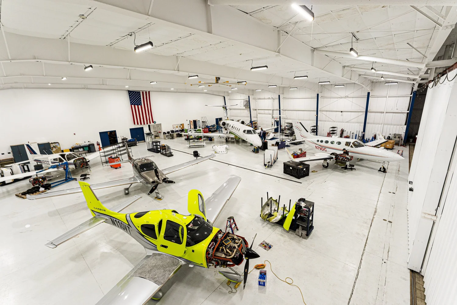 Aircraft Maintenance at Synergy Flight Center