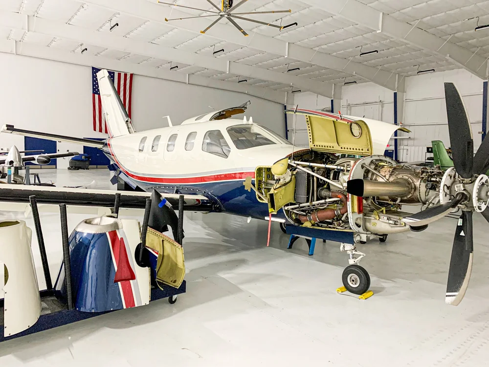 TBM Turboprop Maintenance at Synergy Flight Center
