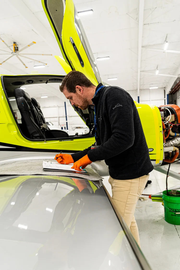 Cirrus Vision Jet and SR Series Maintenance at Synergy Flight Center
