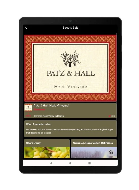 Digital Wine Lists and Menus for Tablets & iPads — My Wine Guide