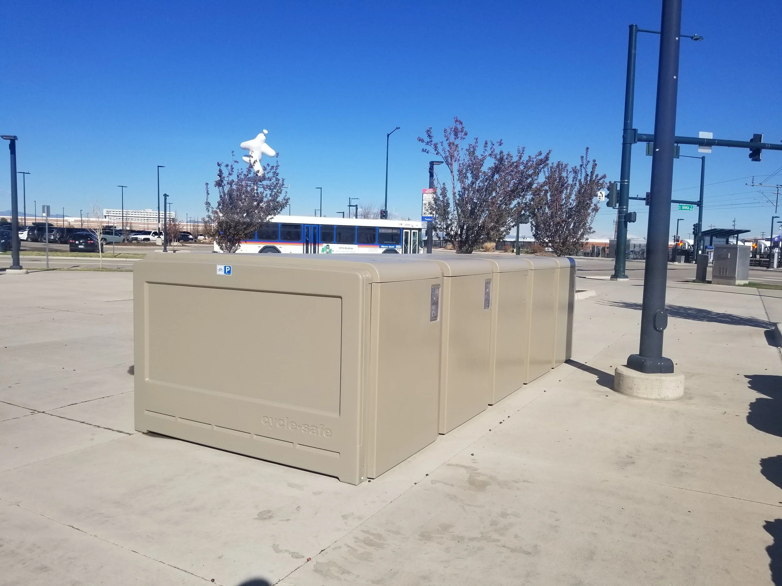 PR: bike lockers — NETC website