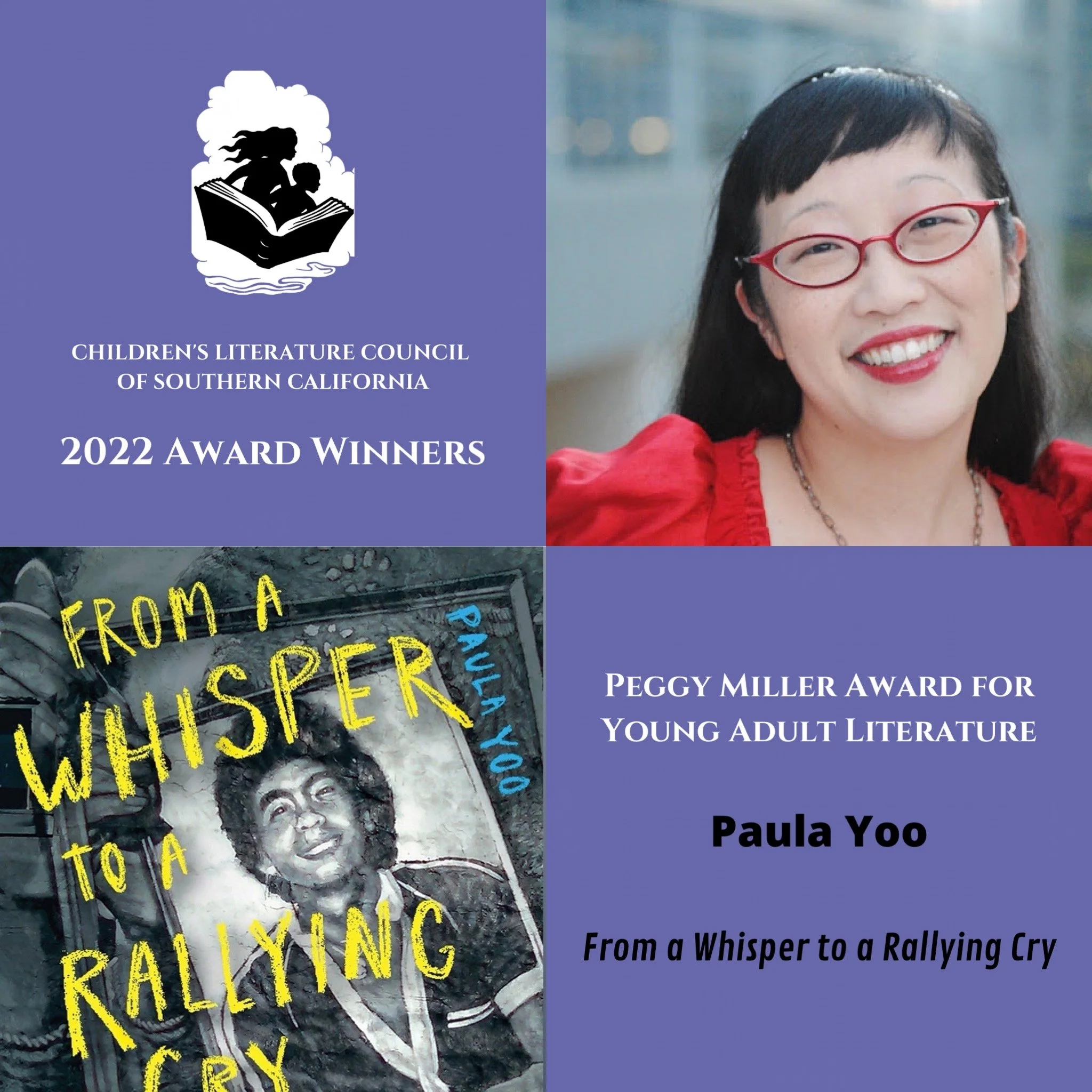 2022 CLCSC Awards - Acceptance Speech by Winner Paula Yoo — Children's ...
