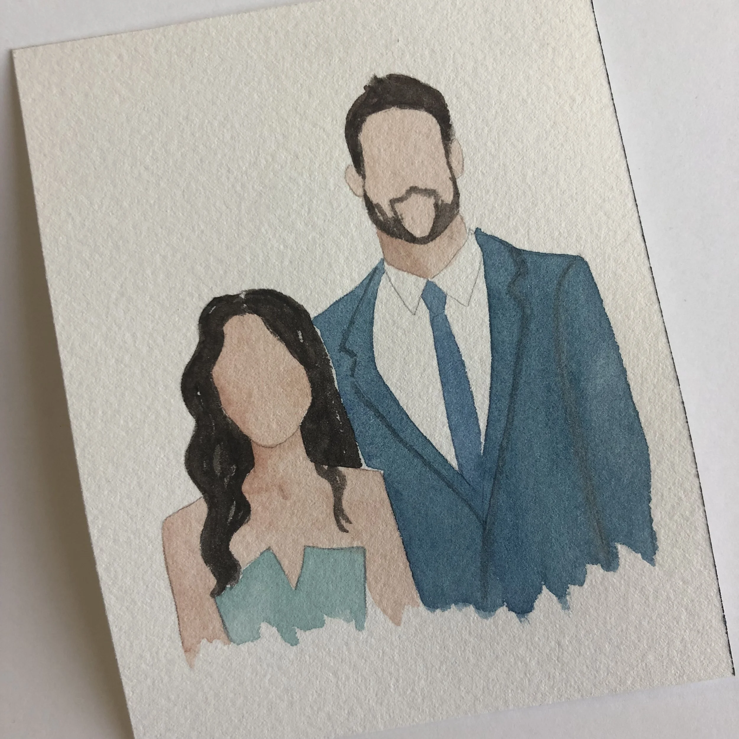 Mini Faceless Portraits — Fig and Font