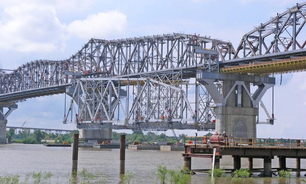 Huey P. Long Bridge in Louisiana