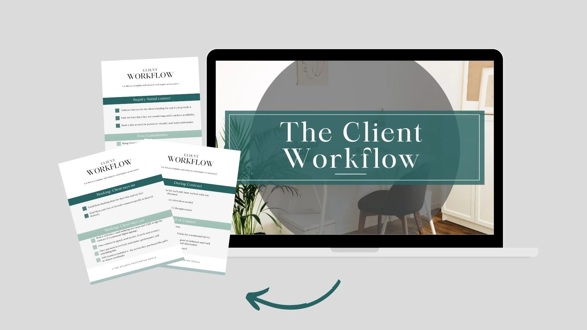 Client Workflow & Business Checklist — The Atlanta Postpartum Doula Agency