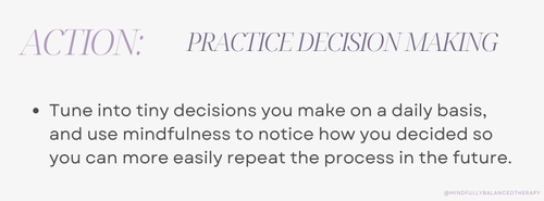 What is Choice paralysis? — Mindfully Balanced Therapy, PLLC
