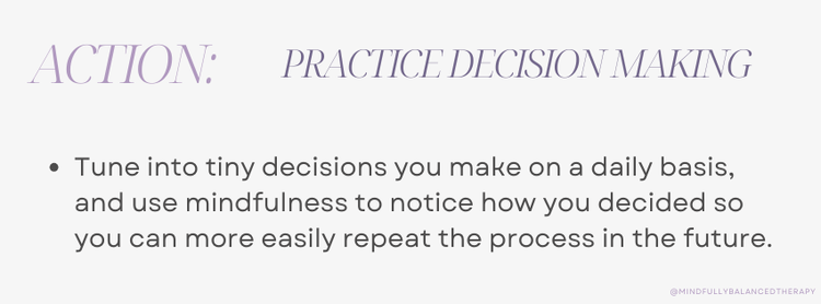 What is Choice paralysis? — Mindfully Balanced Therapy, PLLC