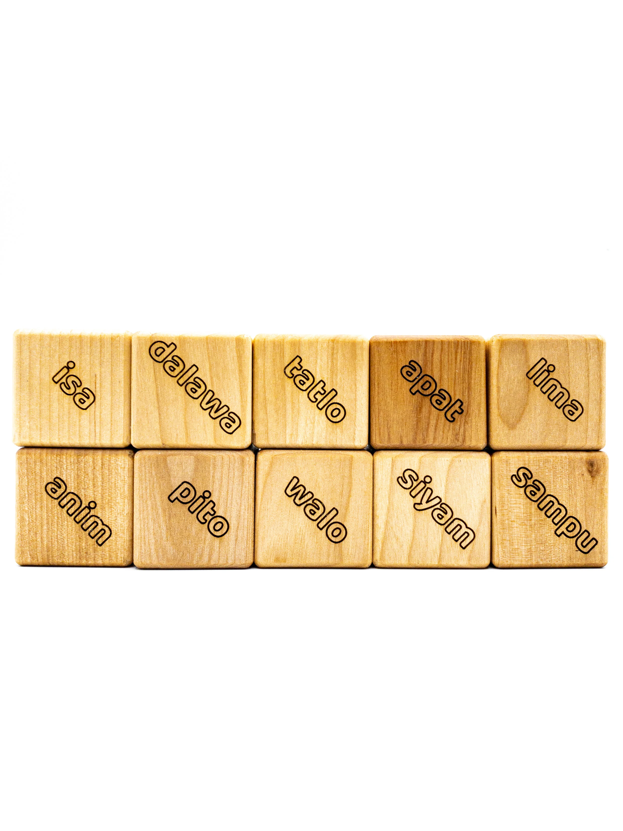 Number Blocks: Ilocano 1-10 — Anak Toy Kompany