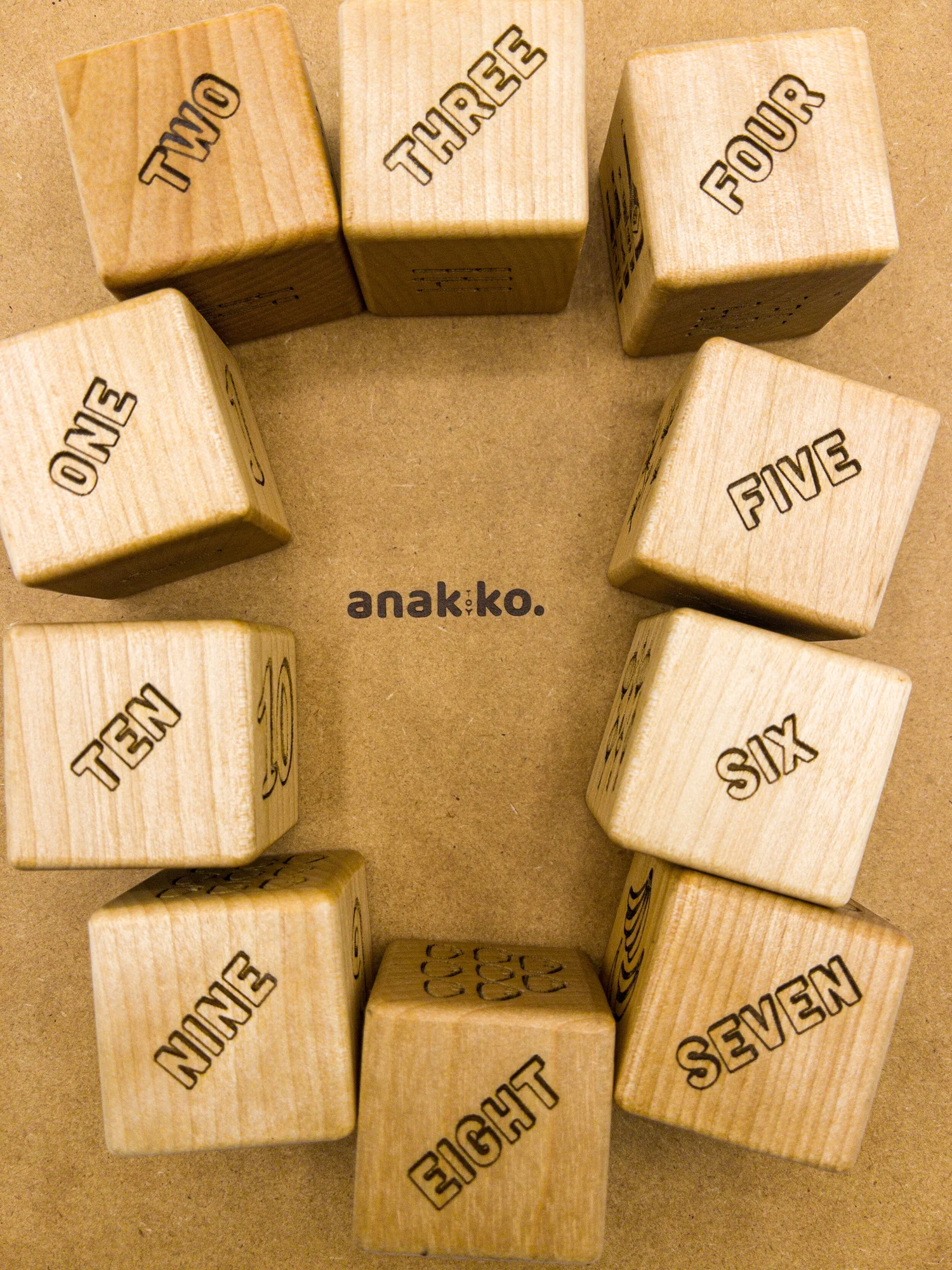 Number Blocks: Ilocano 1-10 — Anak Toy Kompany