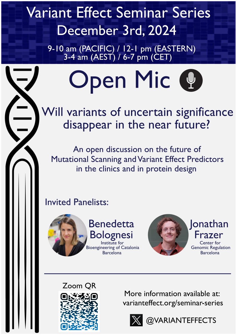 Seminar Series — Atlas of Variant Effects Alliance