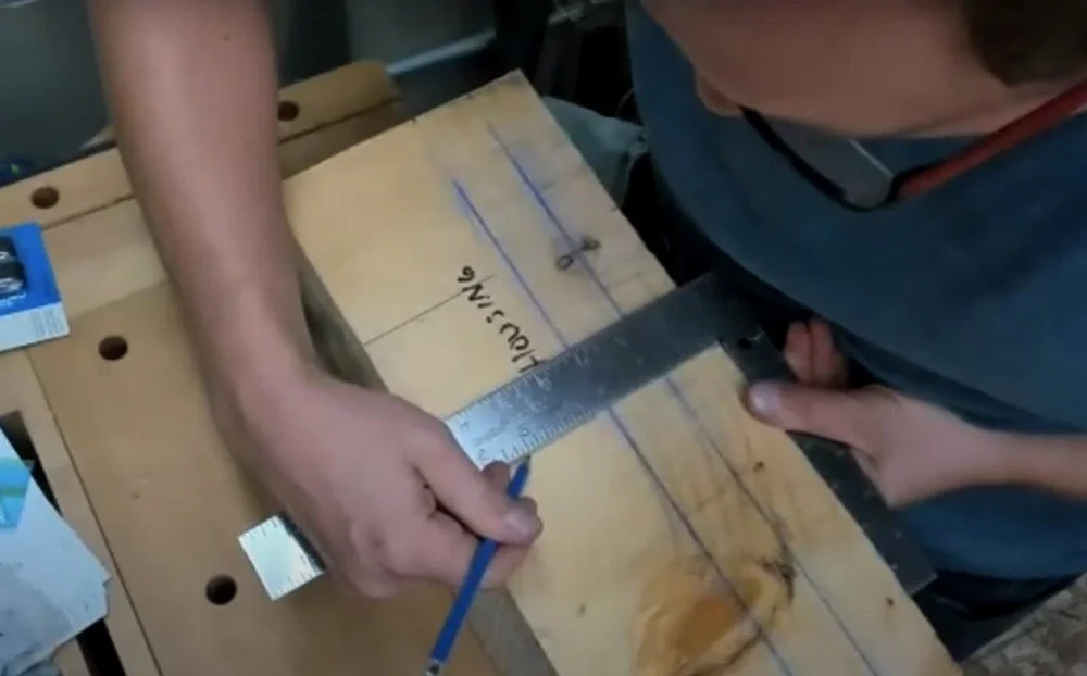 Timber Framing Layout Video — saws