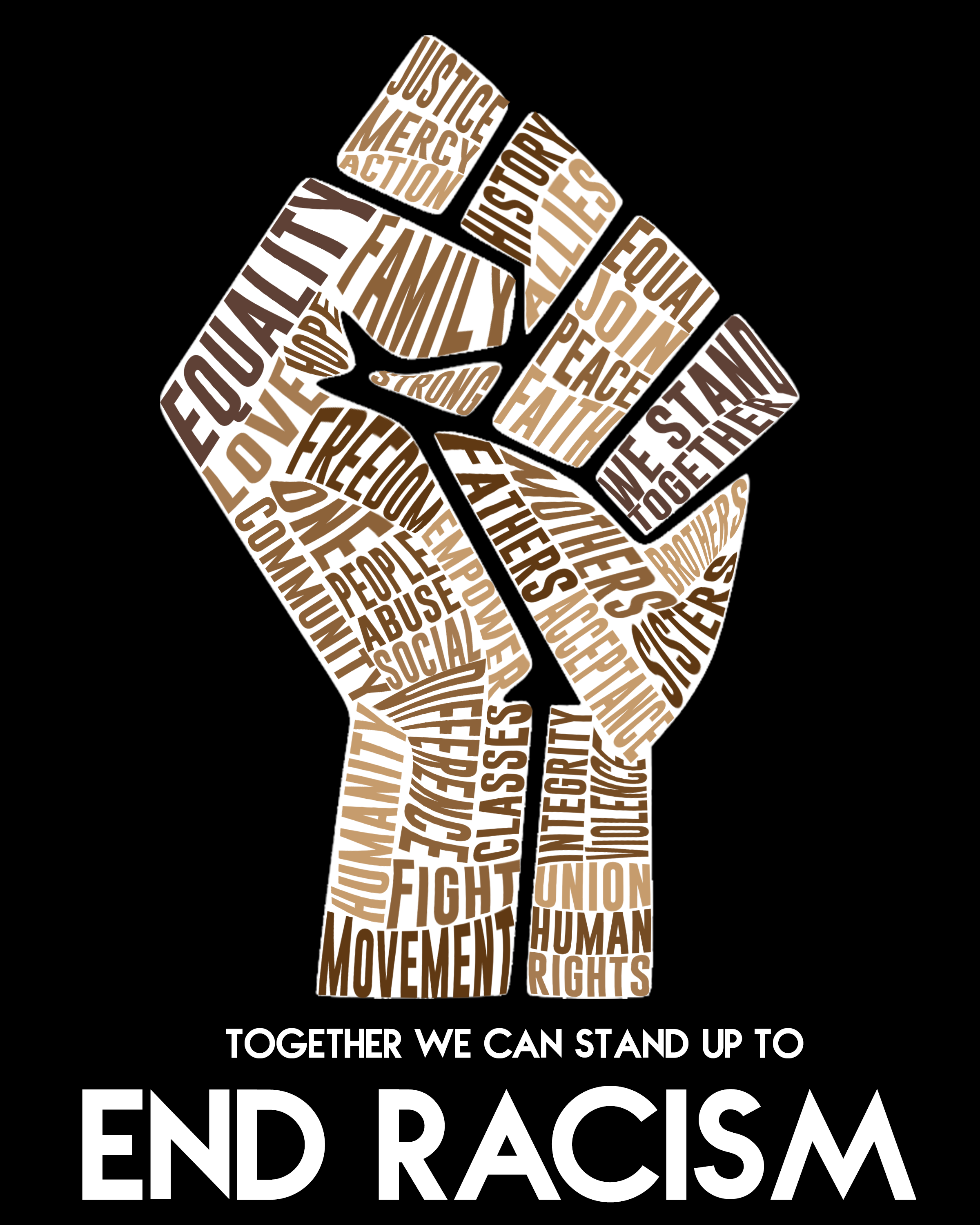 Student Typographic Project, Sends a Strong Message — Damien Memorial ...