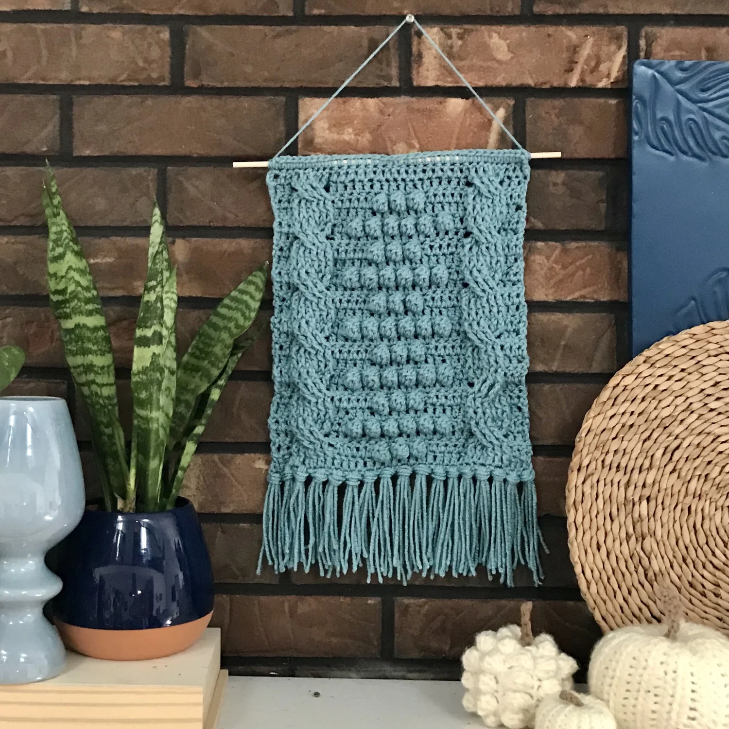 Crochet Cables & Bobbles Blanket Pattern | FREE Crochet Pattern ...