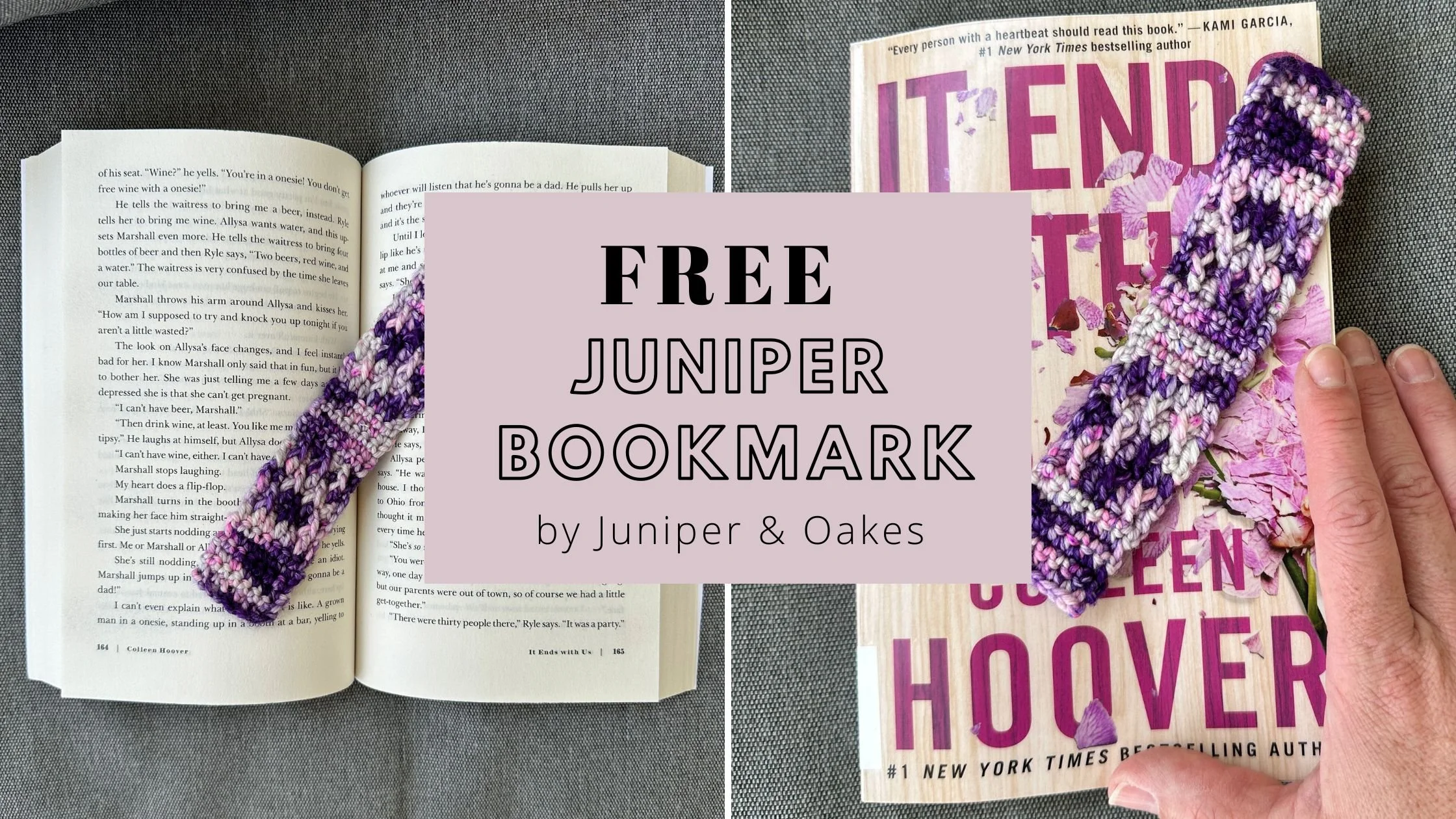 Free CAL | 12 Book Marks to Crochet with Hand-Dyed Yarn | Crochet Along for Book Lovers ...