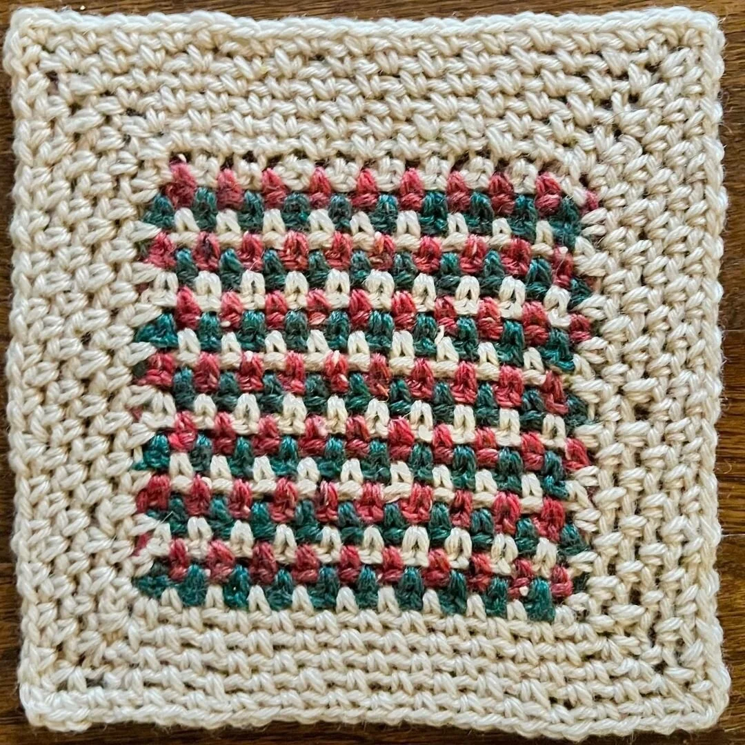 Striped Moss Blanket Square | FREE Crochet Pattern — Juniper & Oakes