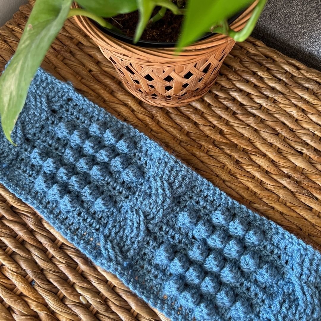 Crochet Cables & Bobbles Blanket Pattern | FREE Crochet Pattern ...