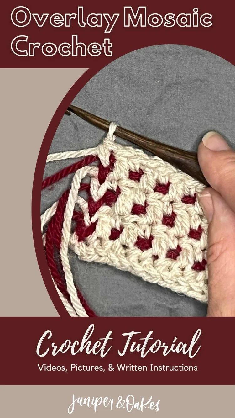 How to Crochet Overlay Mosaic Crochet Patterns — Juniper & Oakes