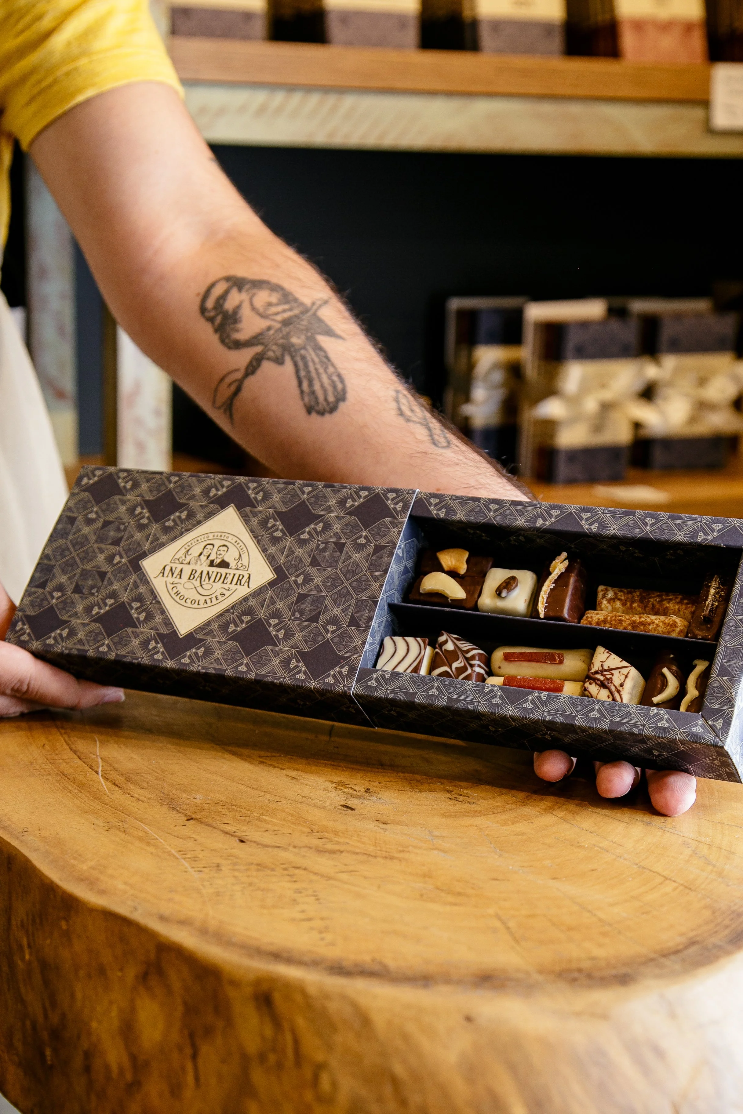 Loja Virtual — Ana Bandeira Chocolates