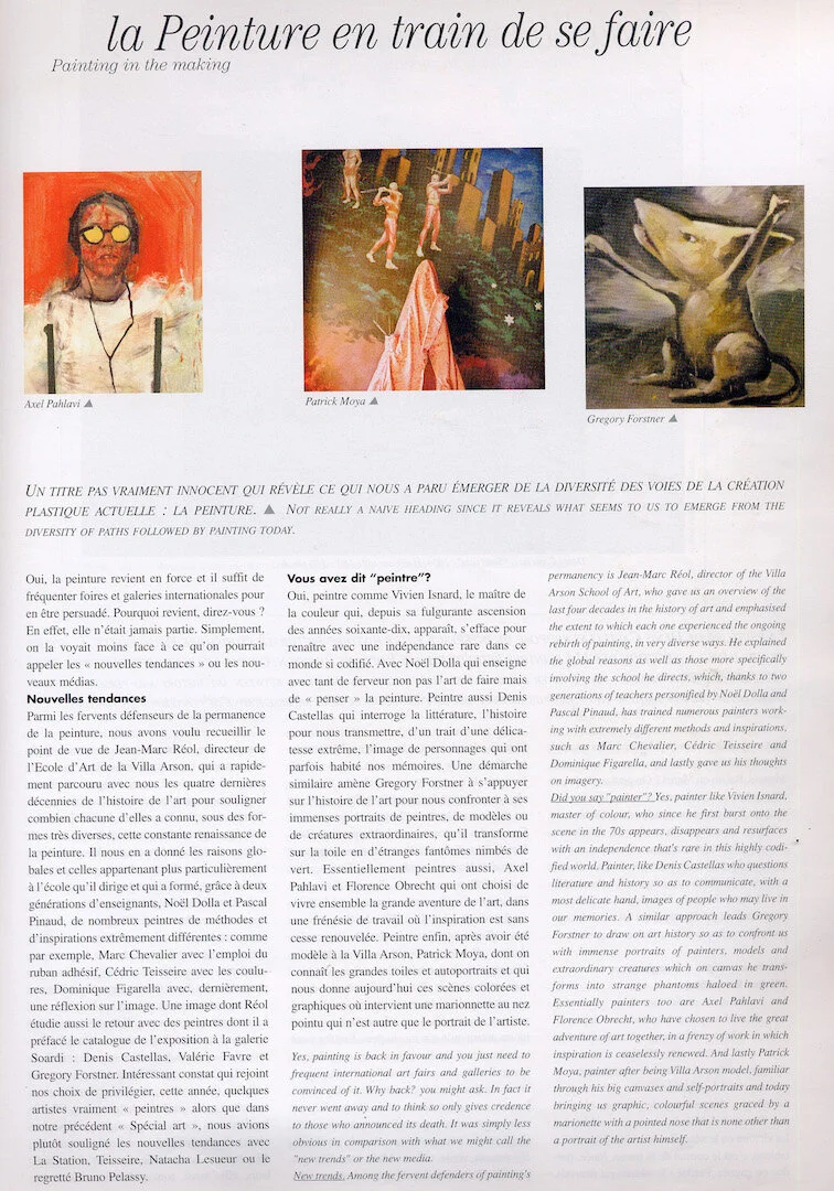 Overview Press — GREGORY FORSTNER — GREGORY FORSTNER