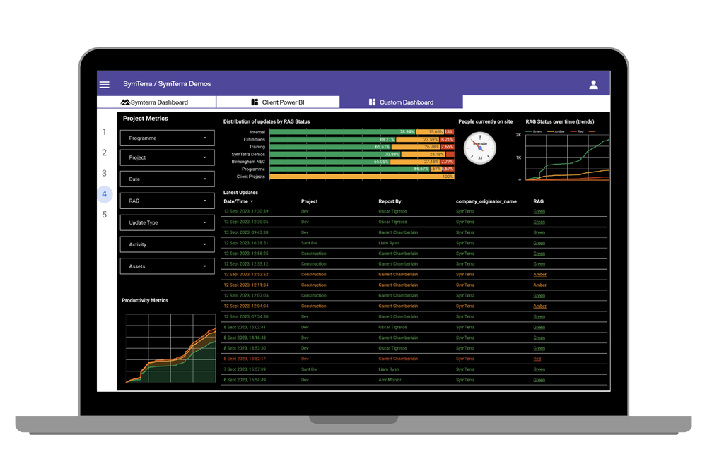 SymTerra Site Diary — SymTerra