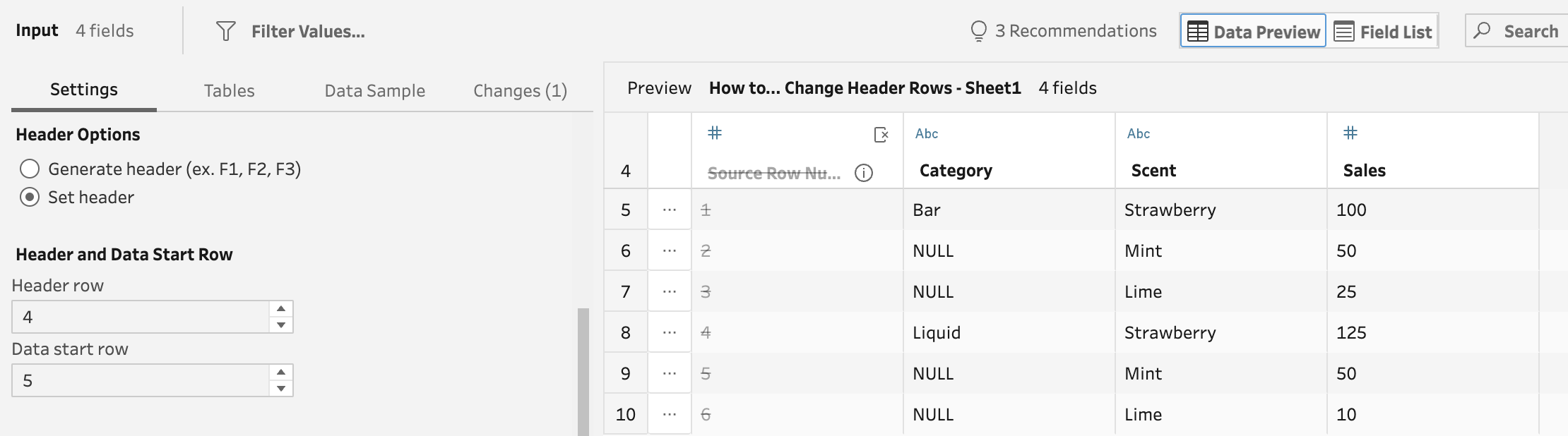 How to… Change your Headers in Prep — Preppin' Data