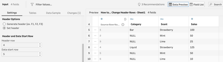 How to… Change your Headers in Prep — Preppin' Data
