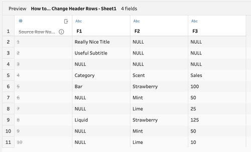 How to… Change your Headers in Prep — Preppin' Data