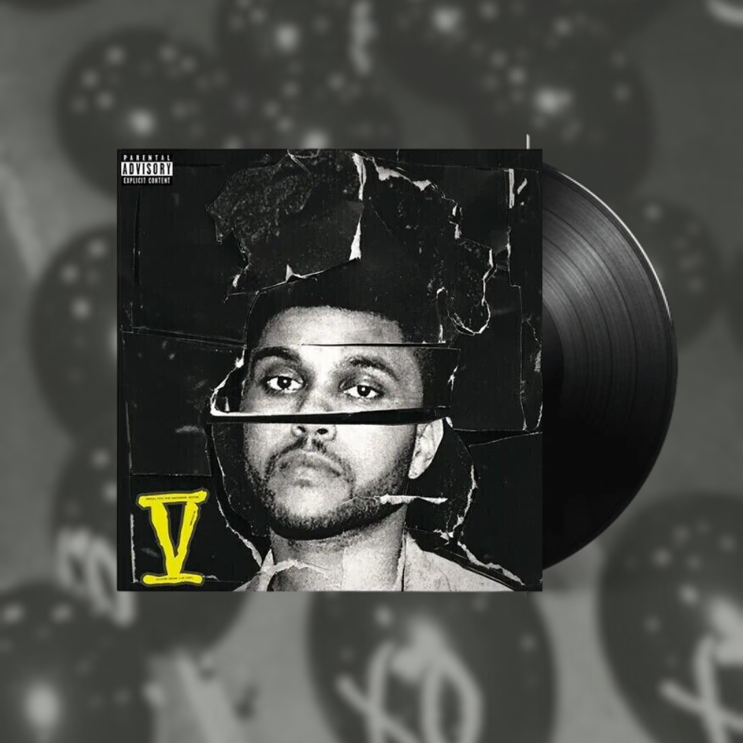 Beauty Behind Madness- The Weeknd Yellow and Black Splatter Vinyl LP ...