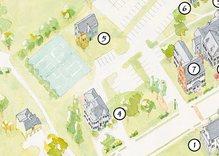 Campus Maps — Molly O‘Halloran, Inc.