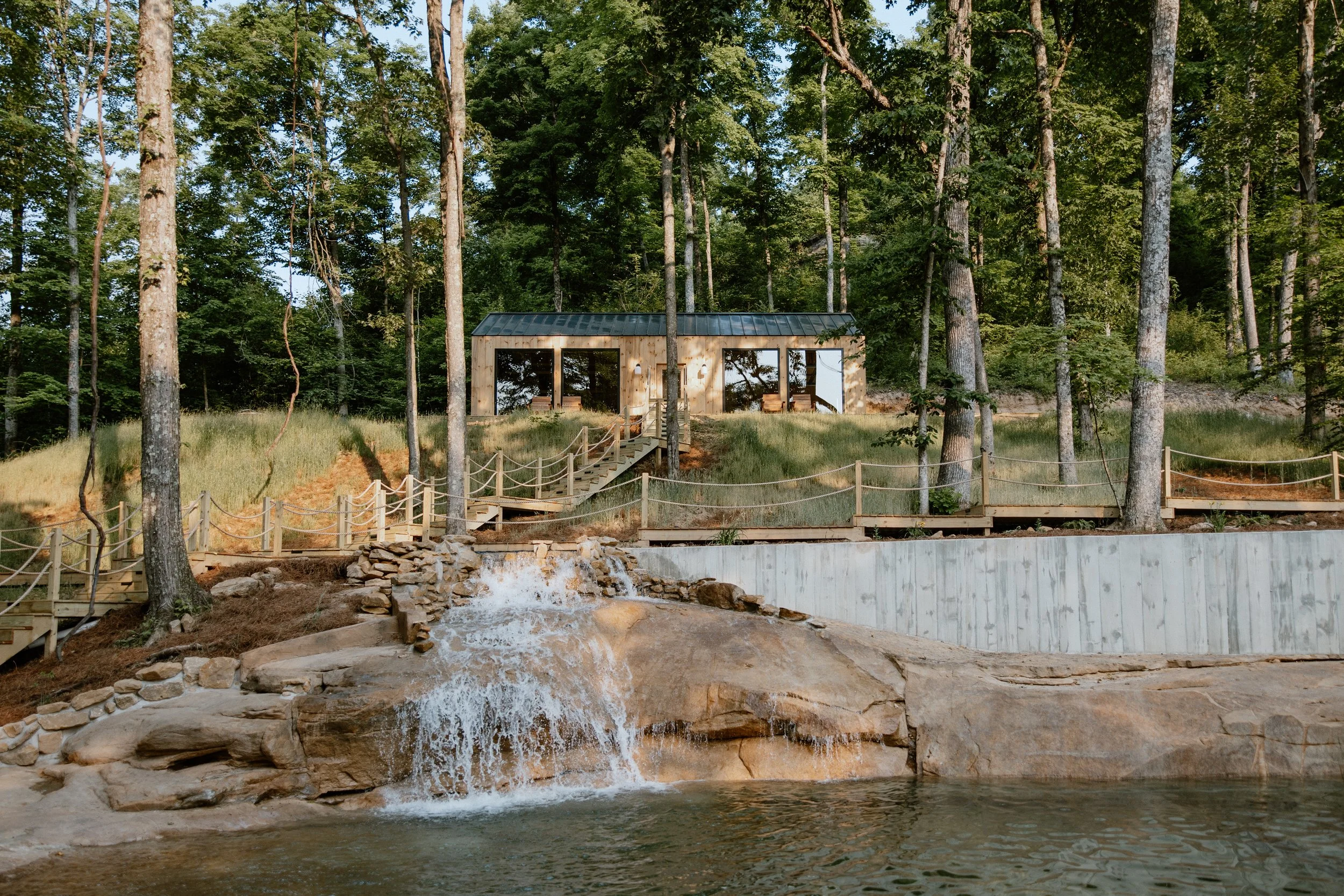 Sandstone Falls — The Cliffs at Hocking Hills