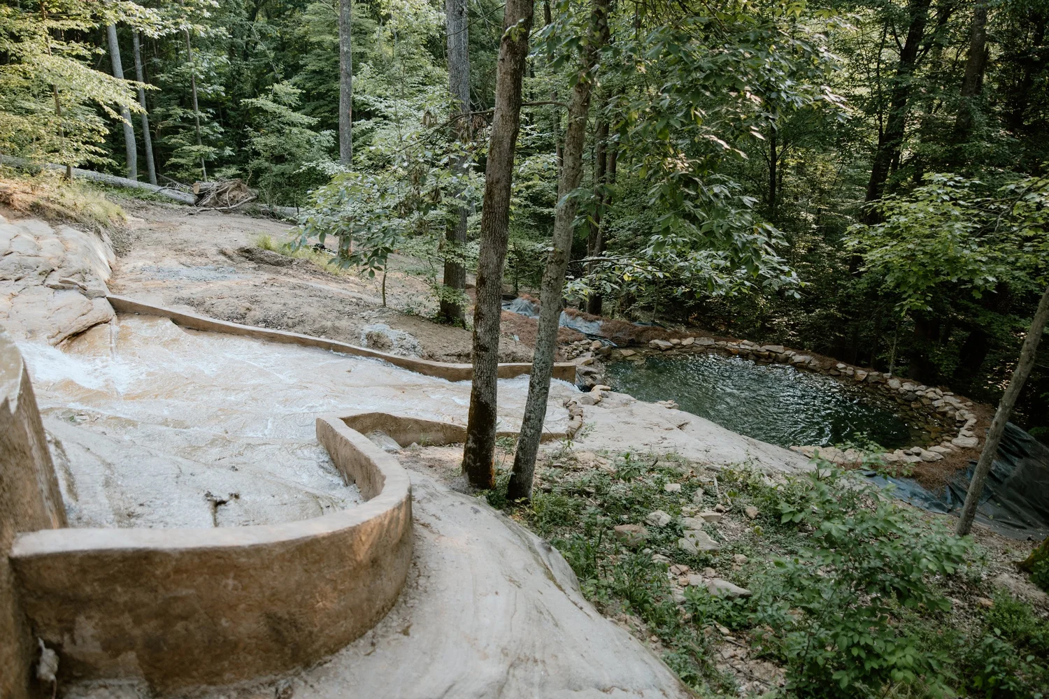 Sandstone Falls — The Cliffs at Hocking Hills