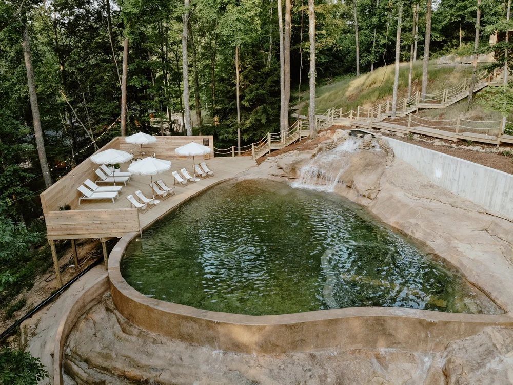 Sandstone Falls — The Cliffs at Hocking Hills