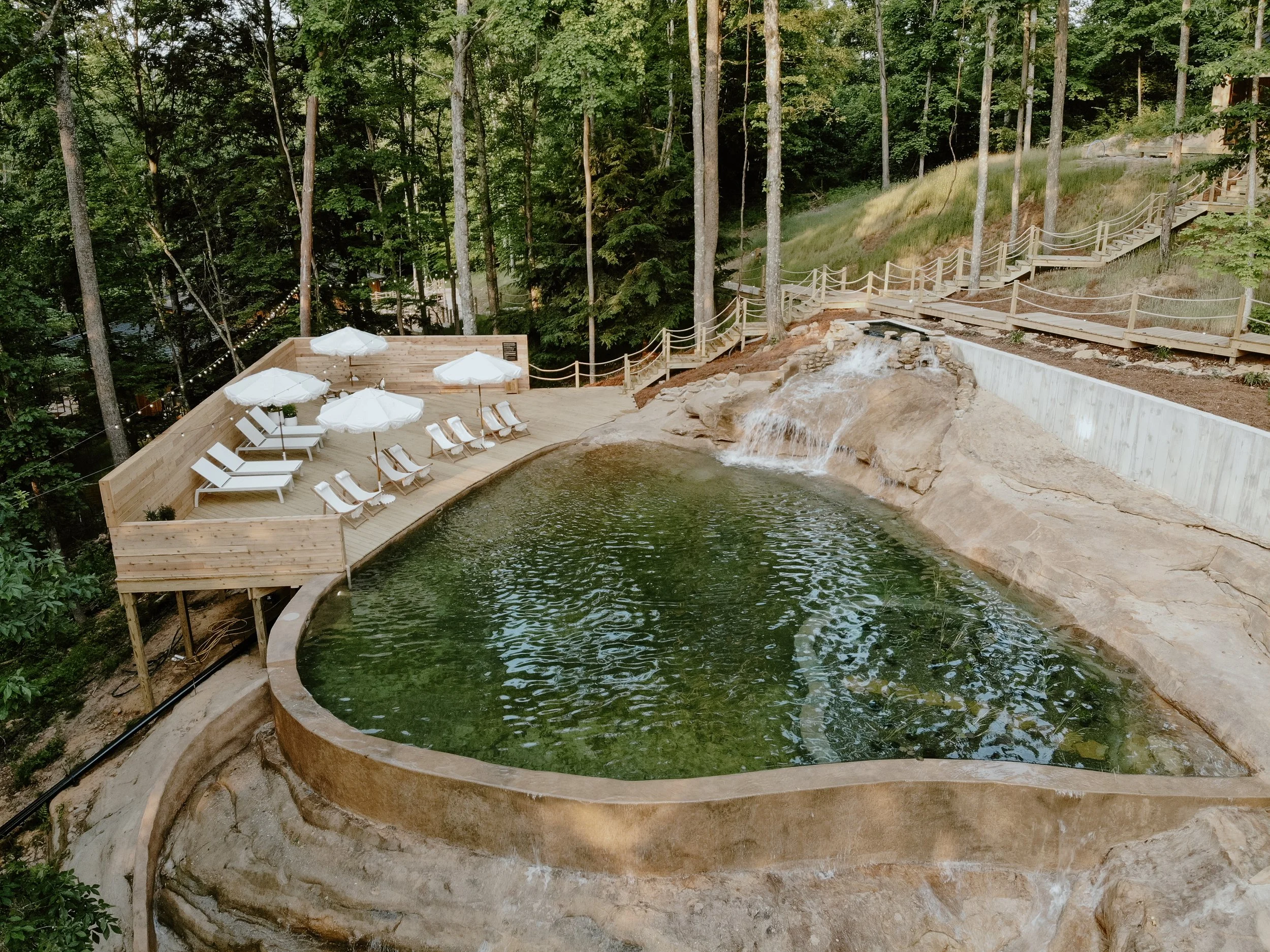 Sandstone Falls — The Cliffs at Hocking Hills