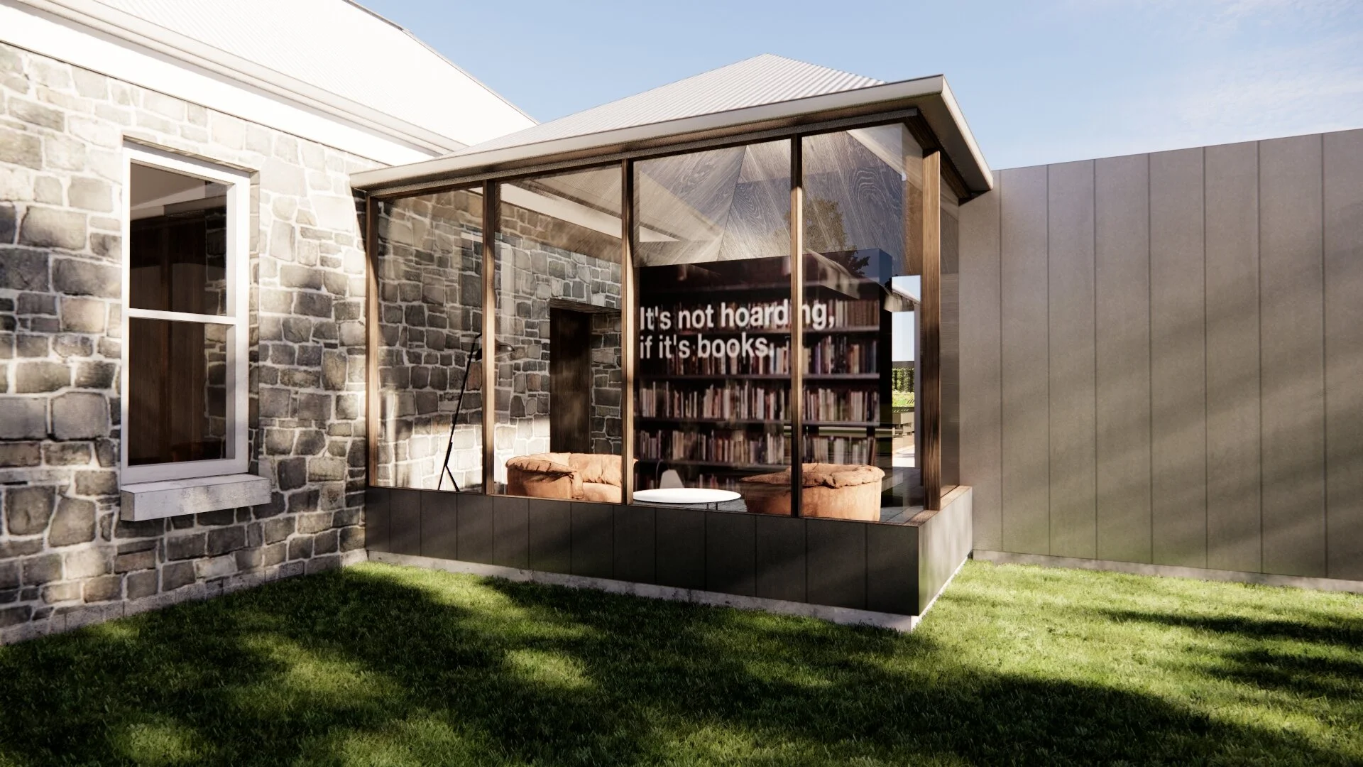 Reading Room — Mennie Architects Regional Victoria