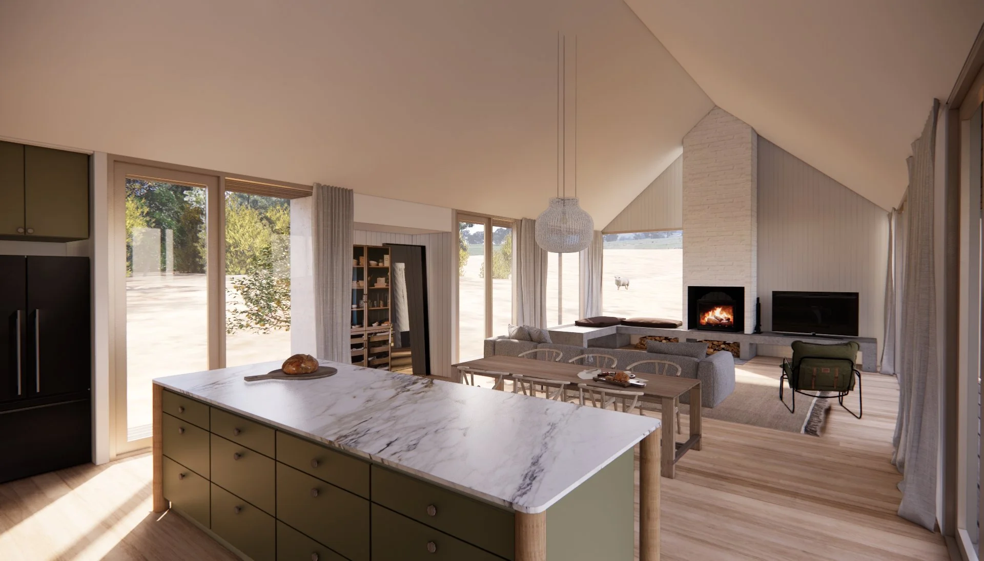 Faraday Central Victorian Goldfields Gable Pavilion House — Mennie ...