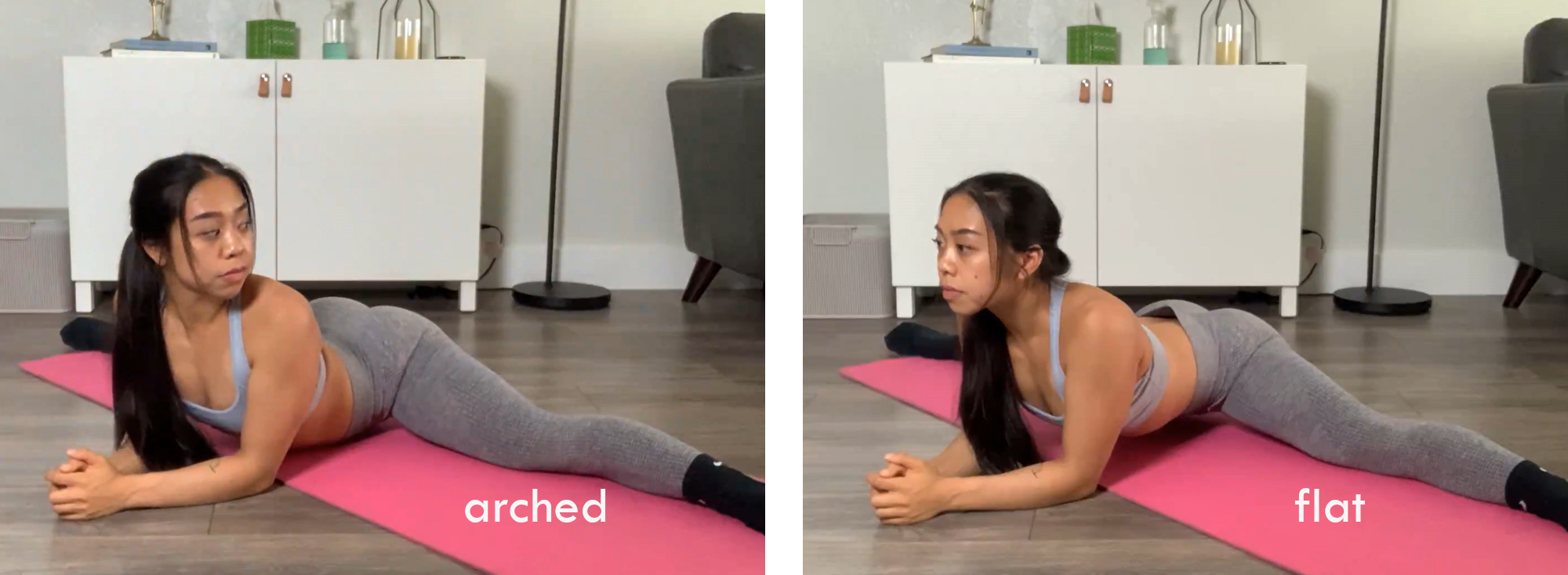 Middle Splits Stretches