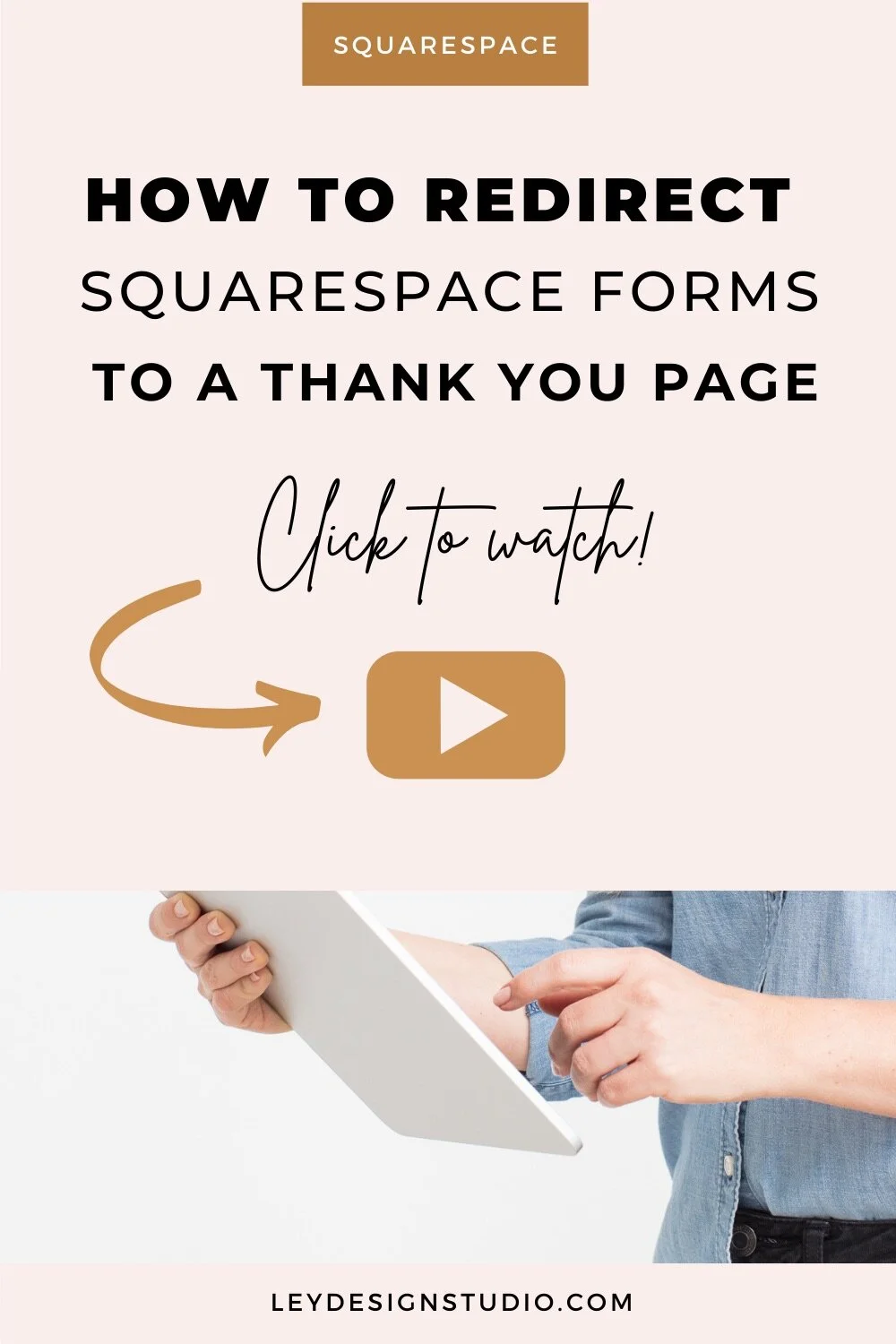 How to redirect Squarespace forms to a thank you page