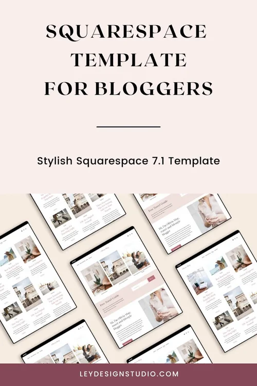 Squarespace Template For Lifestyle And Travel Bloggers
