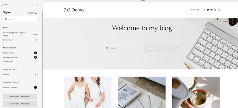How To Customize Blog Page Layout In Squarespace
