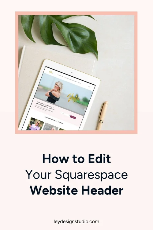 How to Edit Your Squarespace Website Header
