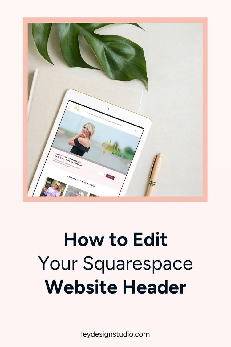 How to Edit Your Squarespace Website Header
