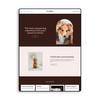 Lexi Squarespace Template for Pet Grooming Services